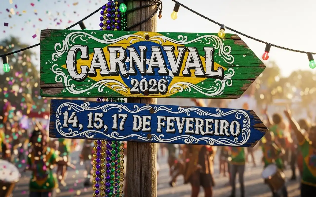 Qual é a data do Carnaval de 2026? Veja quando cai e se é feriado